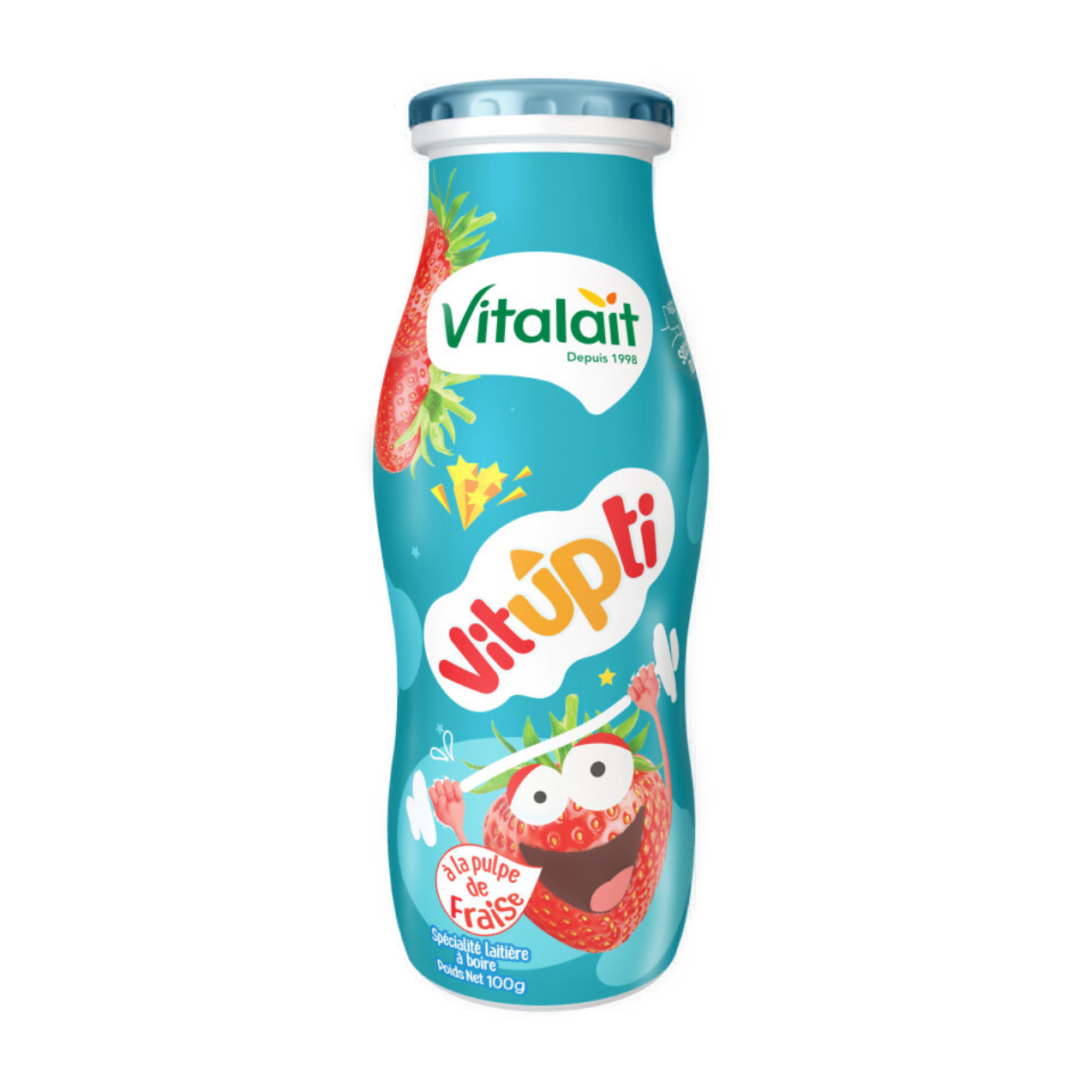 Vitupti Fraise 100g | Vitalait