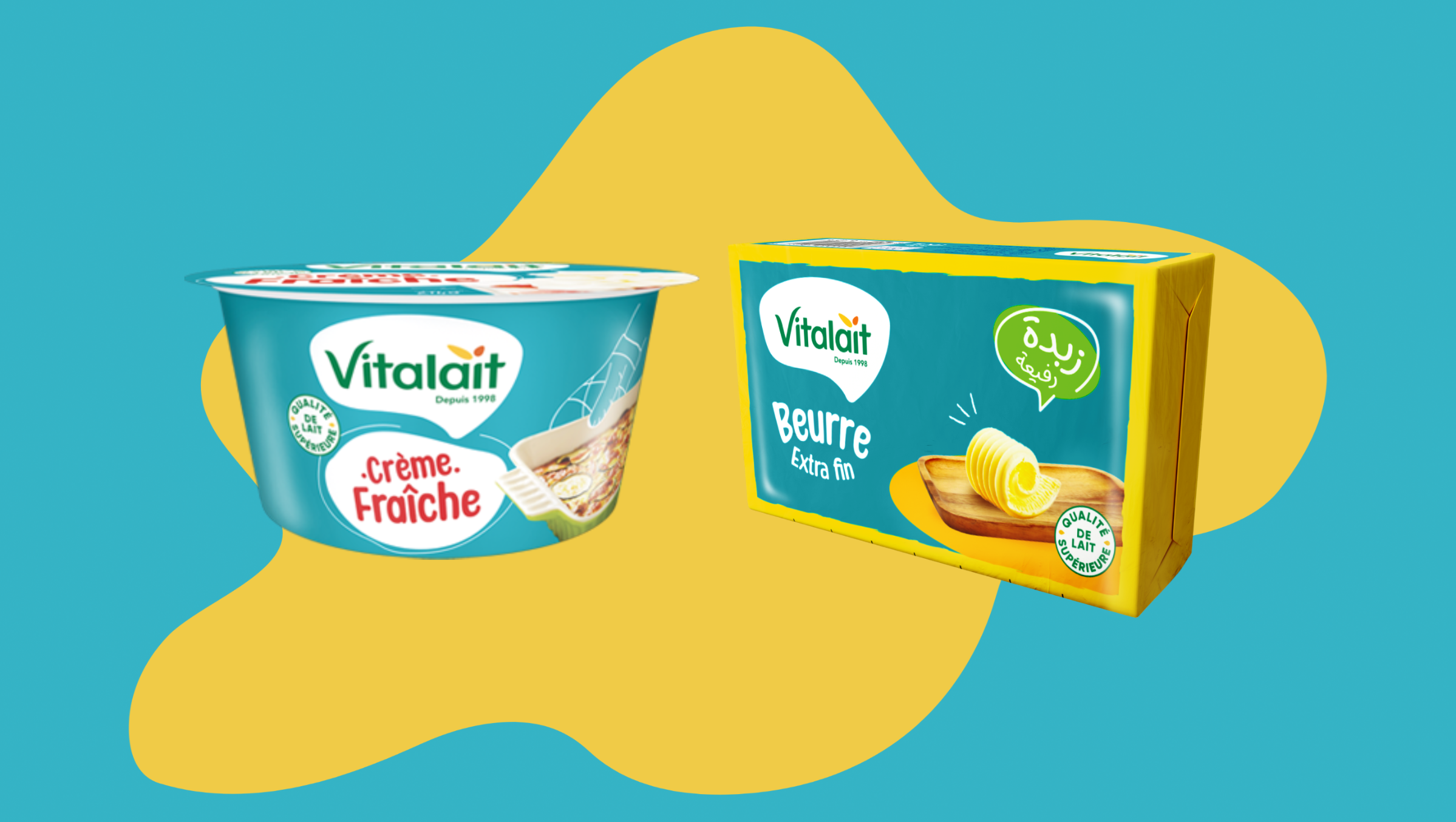 Beurre et Crème Fraiche | Vitalait