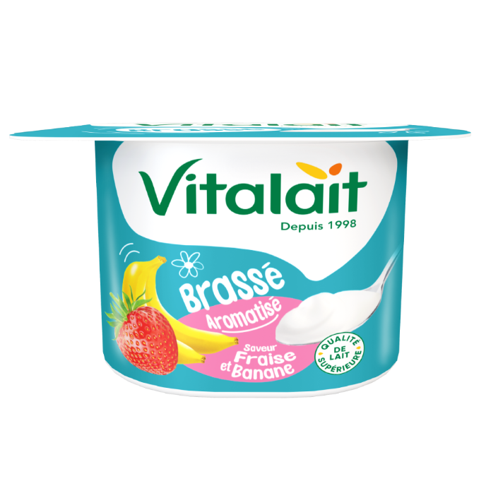 Le Grand Brassé Fraise 100g | Vitalait