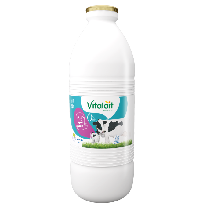 Lait 1/2 écrémé UHT 1L | Vitalait